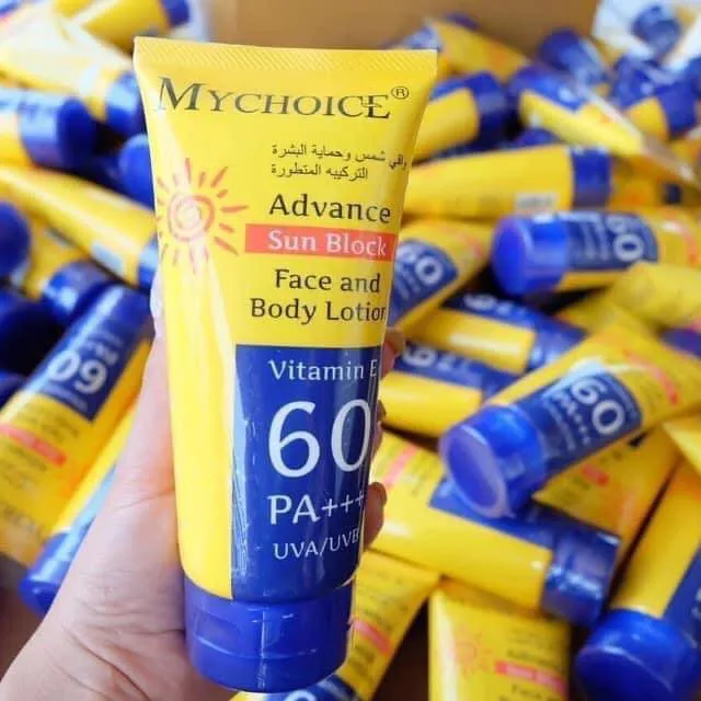 Mychoice Advance Sun Block กันแดดมายช็อยส์ SPF PA60++ | Lazada.co.th