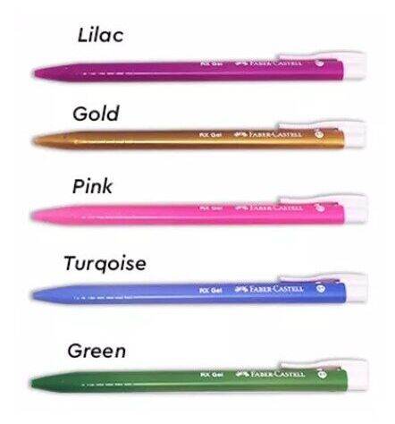 Faber Castell RX Gel Pen 0.5mm / 0.7mm (10pcs/box) | Lazada