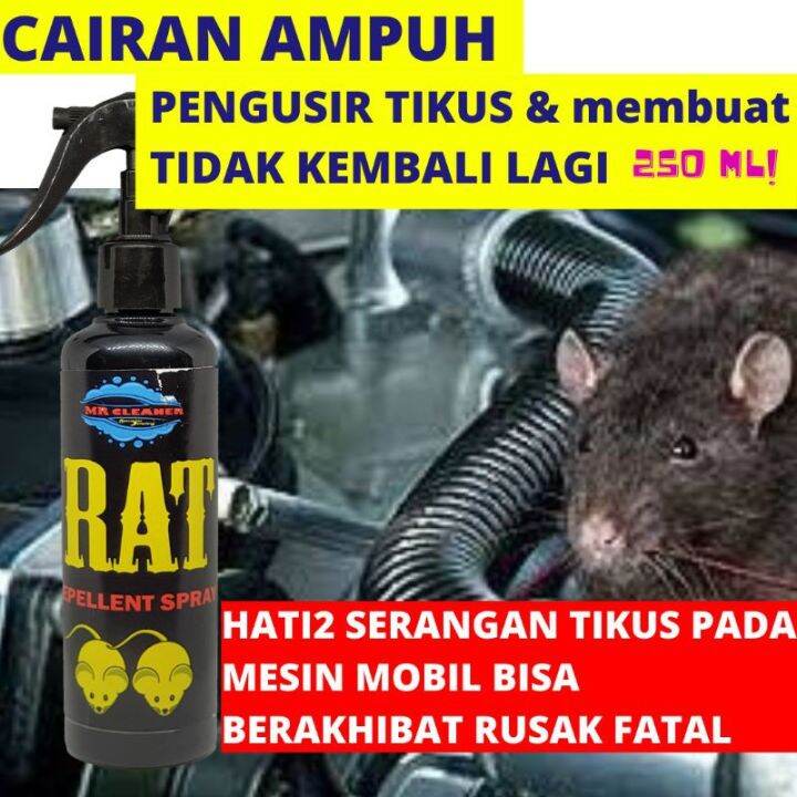 Rat Repellent Spray Cairan Pengusir Tikus Parfum Pembasmi 250ml ...