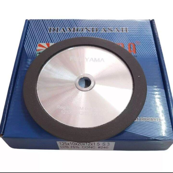 Fujiyama Diamond Asah Tct 4 Inch 100x10x20x7x1 5mm 1 Sisi S 1
