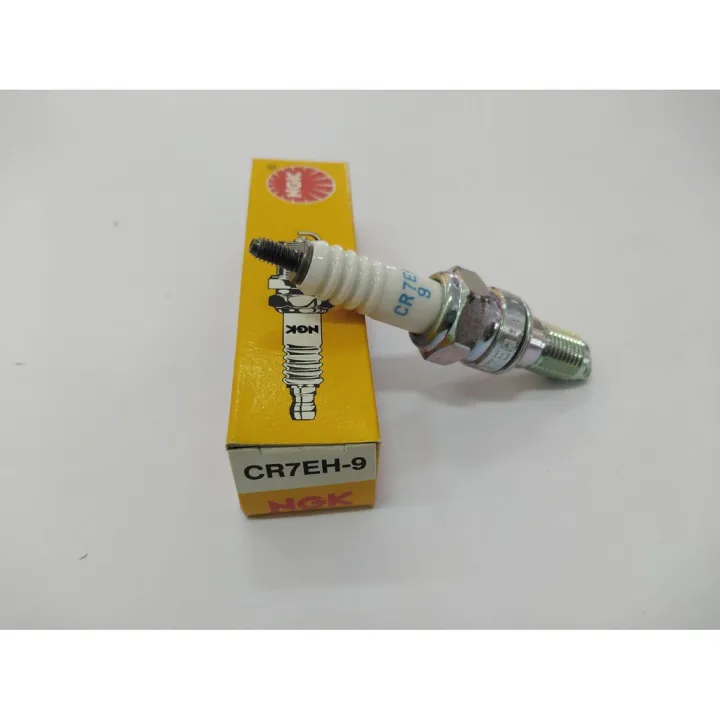 หัวเทียน NGK CR7EH-9 สำหรับรถ CLICK/AIR BLADE (รุ่นมีบู๊ซ) | Lazada.co.th