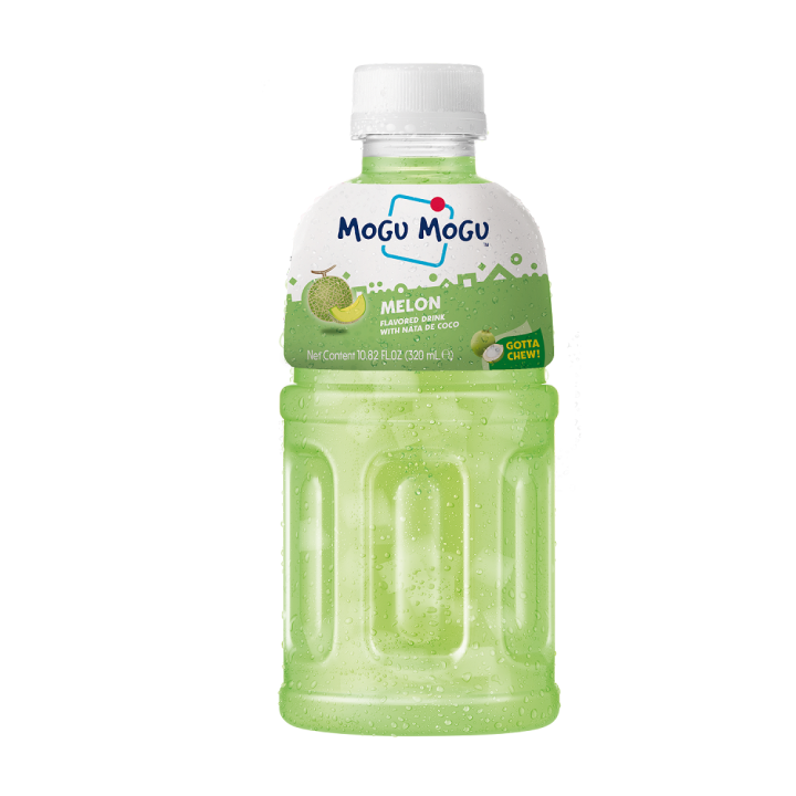 MOGU MOGU Melon Flavored Drink With Nata De Coco 320ML | Lazada PH
