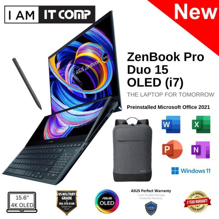 ASUS ZENBOOK PRO DUO 15 OLED (UX582ZM) i7-12700H/32GB/1TB SSD/15.6 ...