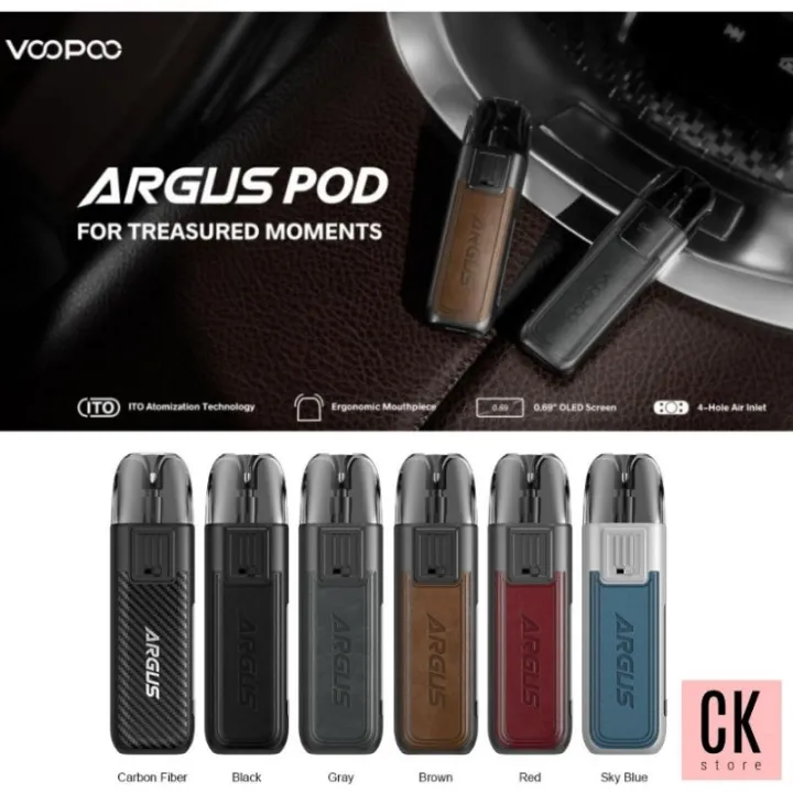100 Original Voopoo Argus Pod 800mAh adjustable 20W adjustable airflow ...