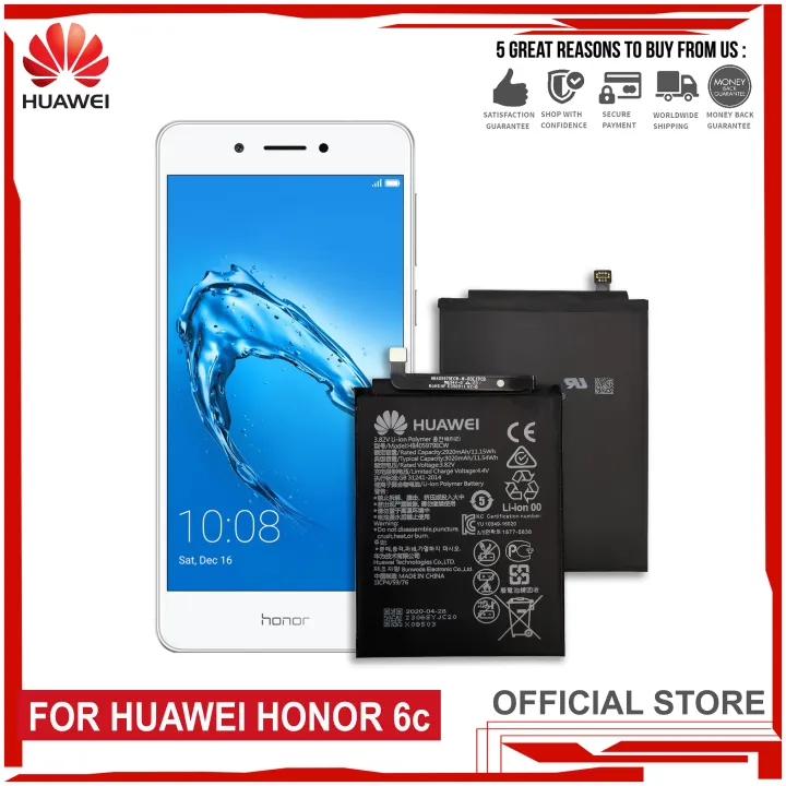 For Huawei Honor 6c Battery Original | Model: HB405979ECW (3020mAh ...
