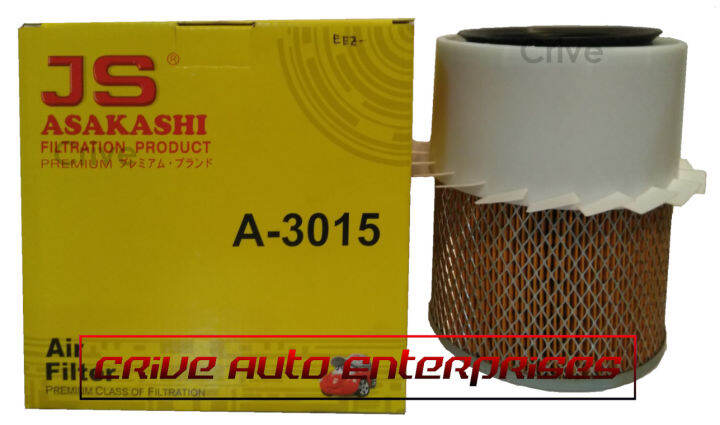 GENUINE JS A3015 Air Filter for Mitsubishi L200, Pajero Intercooler 96 (A-3015, Vic A-3015S ...