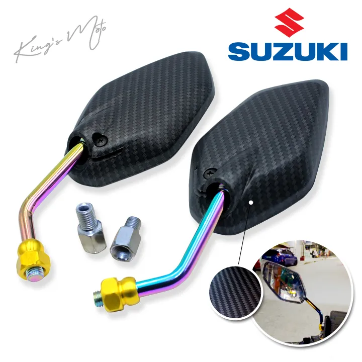 SUSUKI SMASH 115 | 2 TONE SIDEMIRROR FOR SUZUKI SMALL MIRROR / SHORT ...