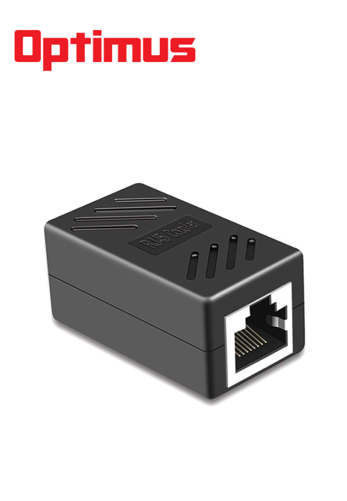 Optimus RJ45 Coupler Network Connector - Black | Lazada PH