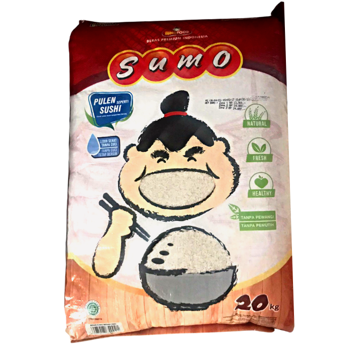 Beras Sumo Merah Premium 20kg | Lazada Indonesia