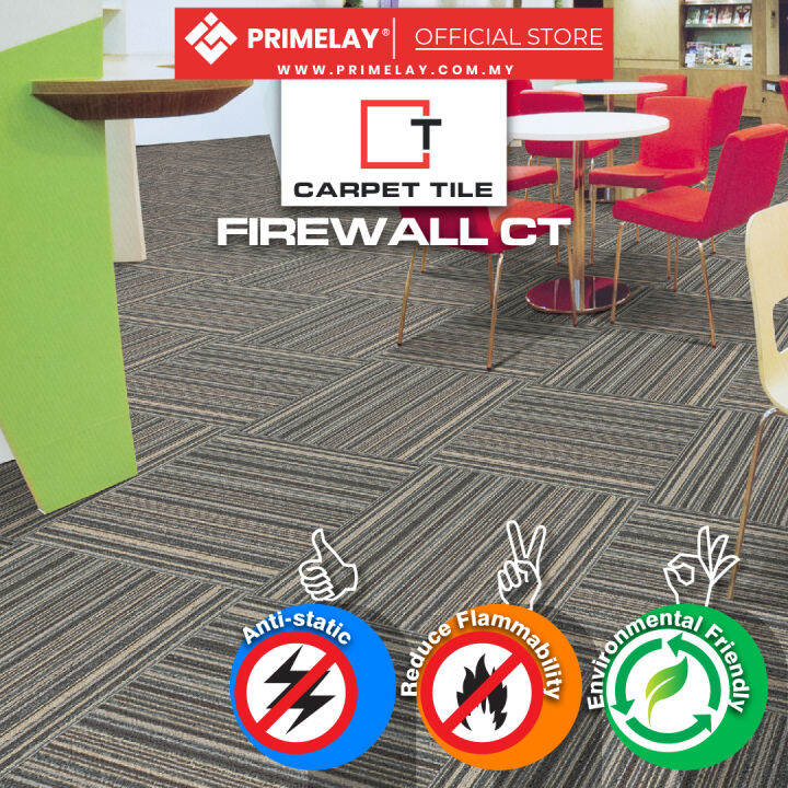 5-6mm Carpet Square Tiles Malaysia 500x500mm - 20pcs/54sqft (Primefloor ...