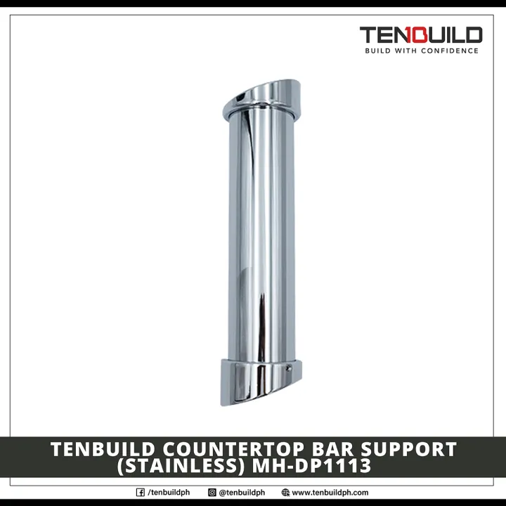 Tenbuild Counter Top Bar Support (Stainless Steel) MH-DP1113 | Lazada PH