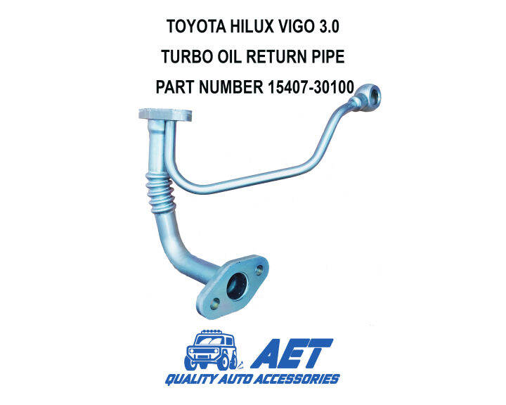 Toyota Hilux Vigo 3.0 Turbo Oil Return Pipe | Lazada