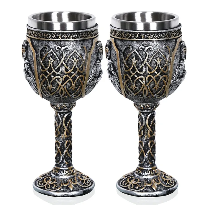 2X Medieval Templar Crusader Knight Mug Suit of Armor Knight of the ...