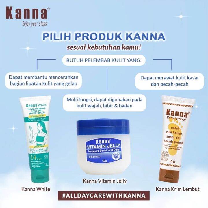 Kanna Krim Lembut | Kana White Kana Vitamin Jelly | Krim / Cream Kaki ...