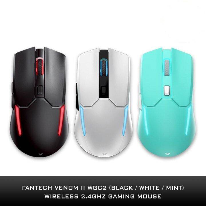 FANTECH WGC2 Wireless mouse Charging design RGB And 2400DPI Adjustable ...