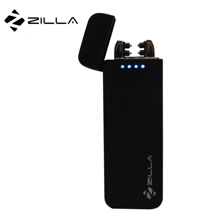 Zilla Dual Arc Rechargeable Shake Lighter - Black | Lazada PH