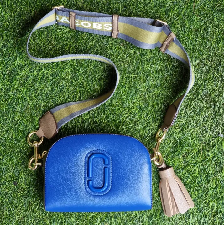 Original Shutter Crossbody Bag Double J Soft Leather w/ Logo Strap ...