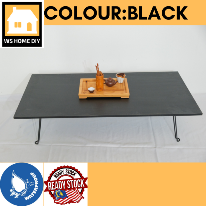 Meja Makan Jepun Lipat Japanese table New Murah Meja Makan Lipat Duduk ...