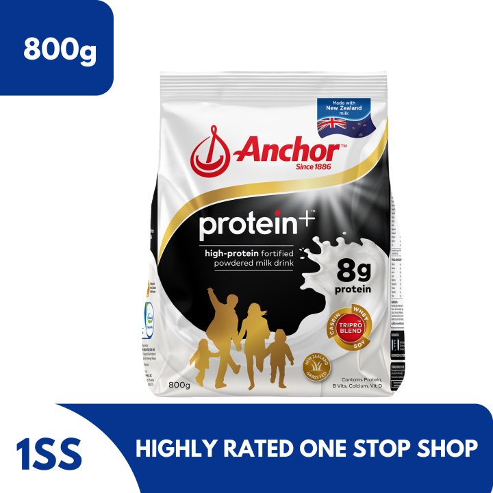 Anchor Protein+ Fortified Powdered Milk Drink, 800g | Lazada PH