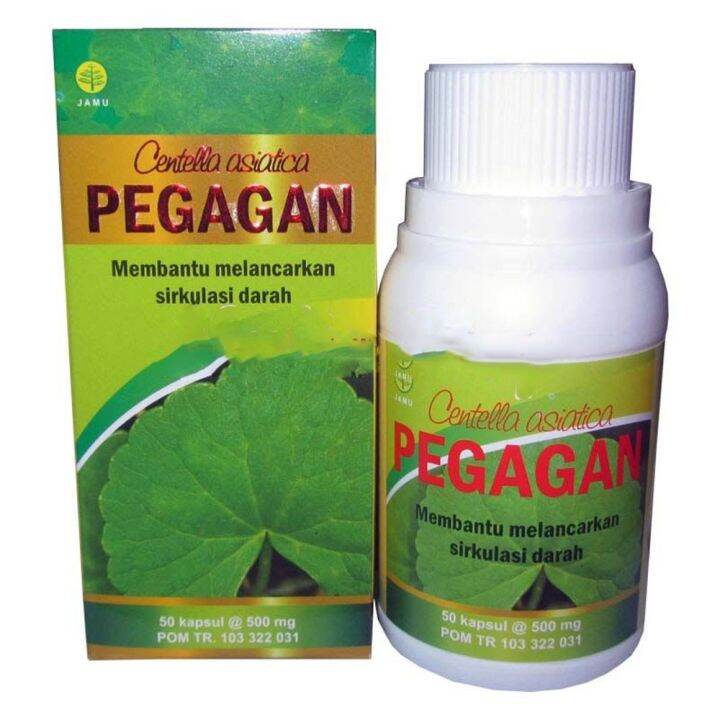 Pegagan Ekstrak daun Pegagan Toga Nusantara - 50 kapsul | Lazada Indonesia