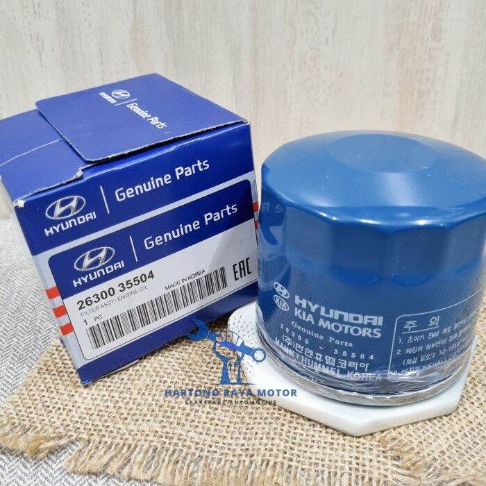 Hyundai Filter Oli Stargazer Creta Accent Verna H1 Bensin Tucson Getz ...