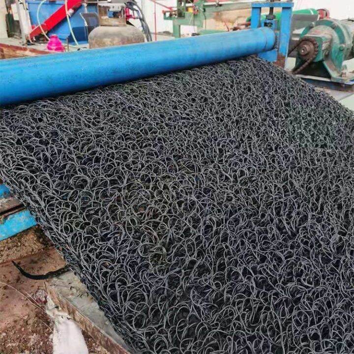 Geotextile mat with a height of 1-10cm, reticular interwoven drainage ...