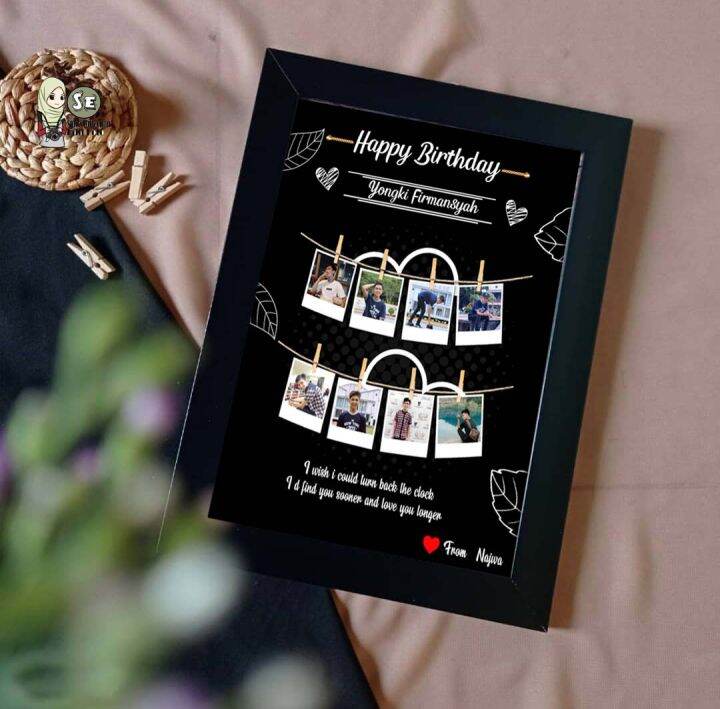 FRAME KACA EDIT FOTO , KADO FOTO, CETAK FOTO, FOTO CUSTOM, KADO ULANG ...
