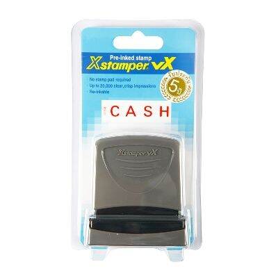 XSTAMPER ตรายางหมึกในตัว CASH รุ่น 1114 | Lazada.co.th