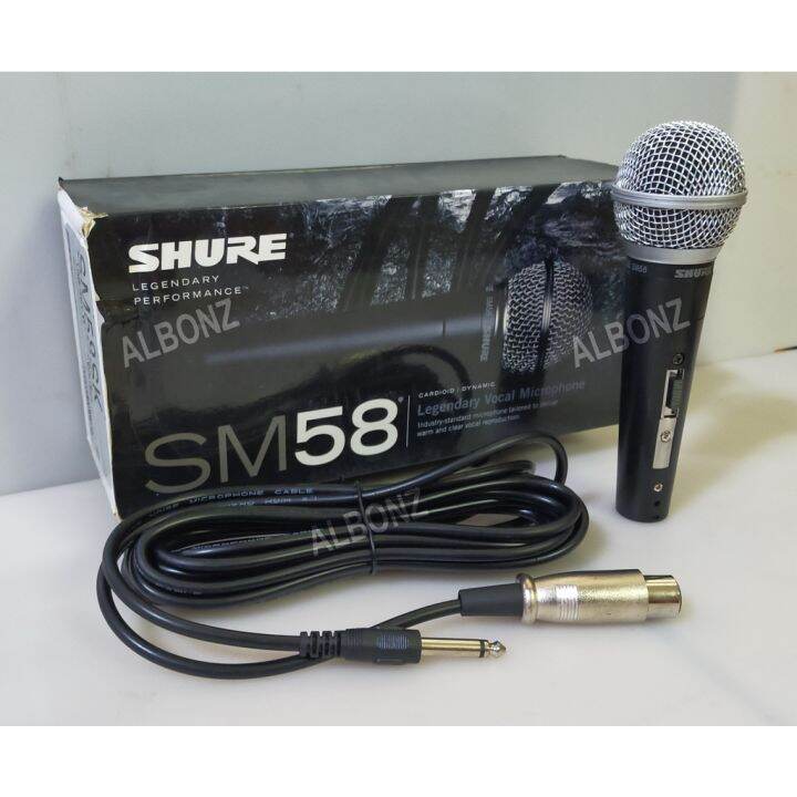 Microphone Shure SM58 Legendary Vocal Microphone | Lazada PH