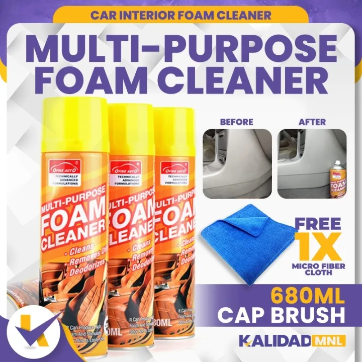 Love like chi Multi-purpose Foam Cleaner Spray for Car Interior Exterior Household Kitchen Shoes ...
