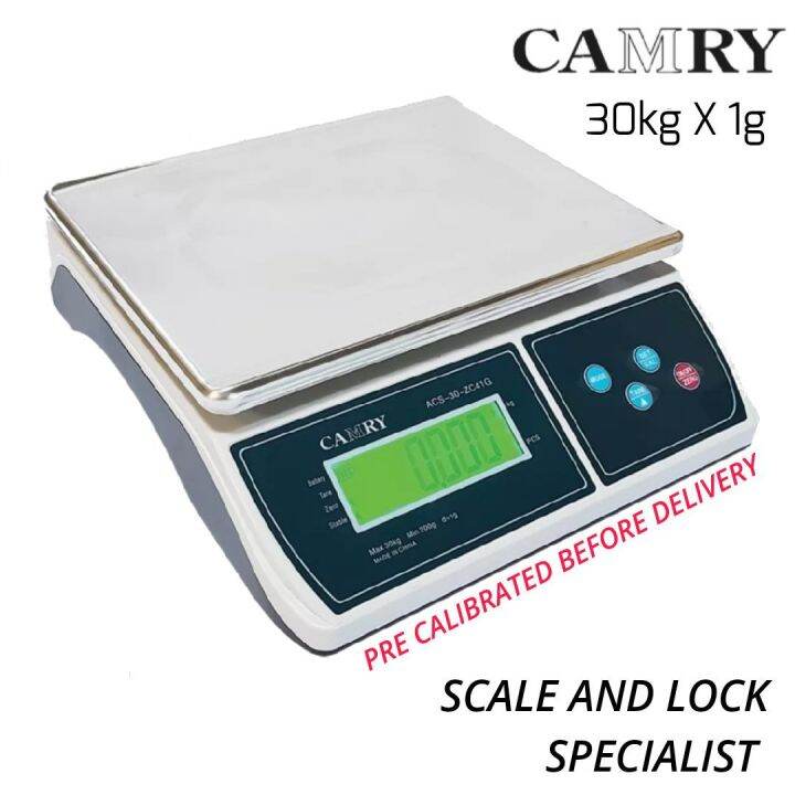 CAMRY DIGITAL SCALE 30KG | Lazada