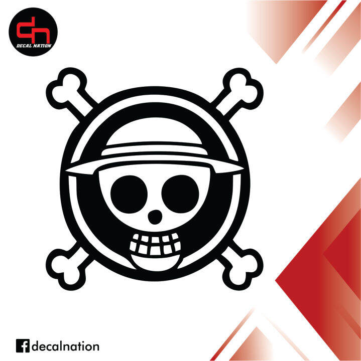 Luffy Cut Out Vinyl Sticker 5" × 5" inches | Lazada PH