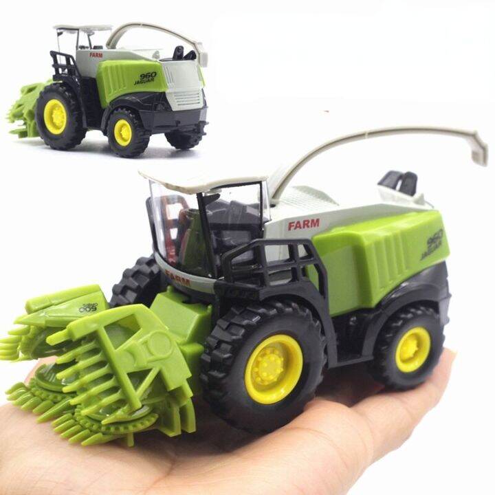 1:42 1:55 Alloy Farmer Harvester Harvester Sliding Farm Vehicle Car ...