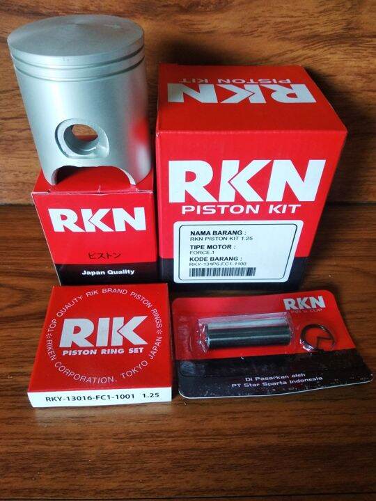 PISTON KIT F1ZR FORCE1 RIKEN SEHER F1ZR F1ZR NEW RKN | Lazada Indonesia