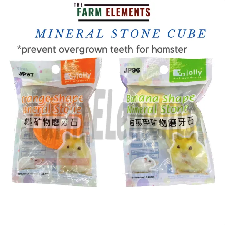 Jolly Orange/ Banana Shape Mineral Stone Gnawing Stone / Hamster ...
