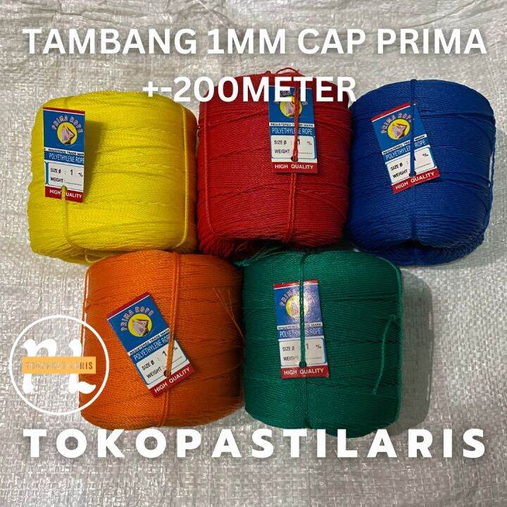 TALI TAMBANG 1MM CAP PRIMA +-200M (BAGUS DAN MURAH) | Lazada Indonesia