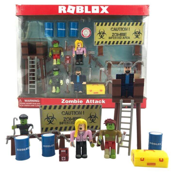 Roblox ZOMBIE ATTACK roblox zombie set mainan anak | Lazada Indonesia