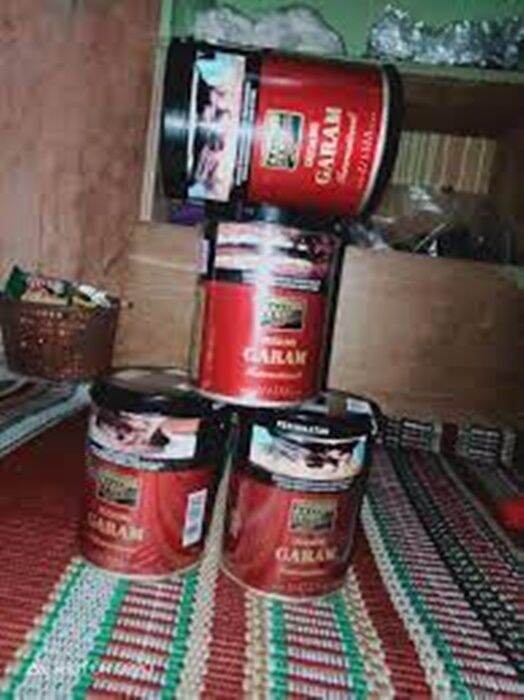 5 KALENG BEKAS ROKOK GUDANG GARAM, KALENG MULTI FUNGSI UNTUK KERAJINAN ...