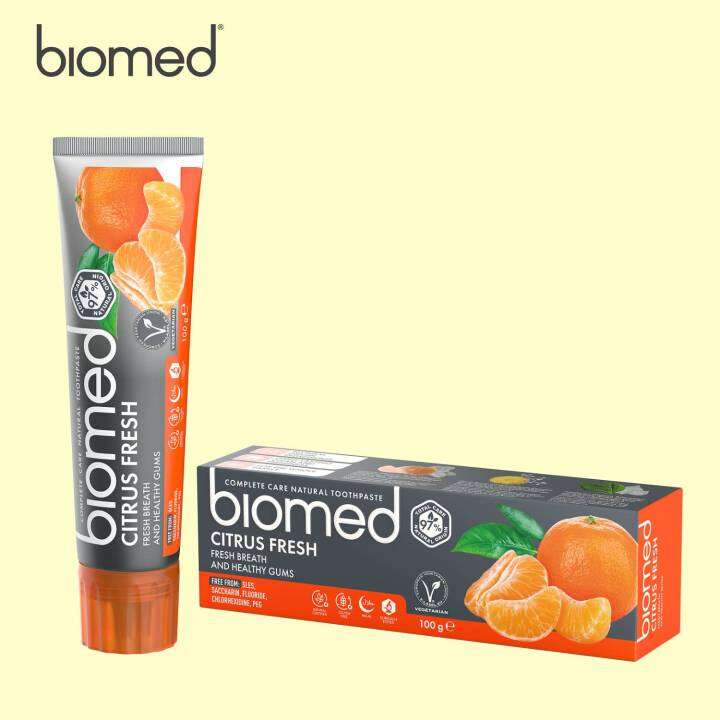 Biomed Toothpaste - Citrus Fresh | Lazada