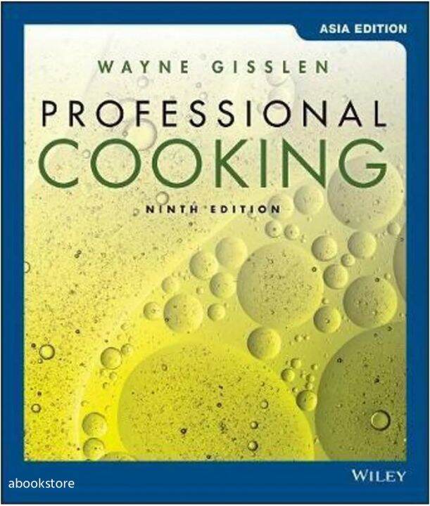 Professional Cooking 9th Asia Edition - Gisslen | Lazada
