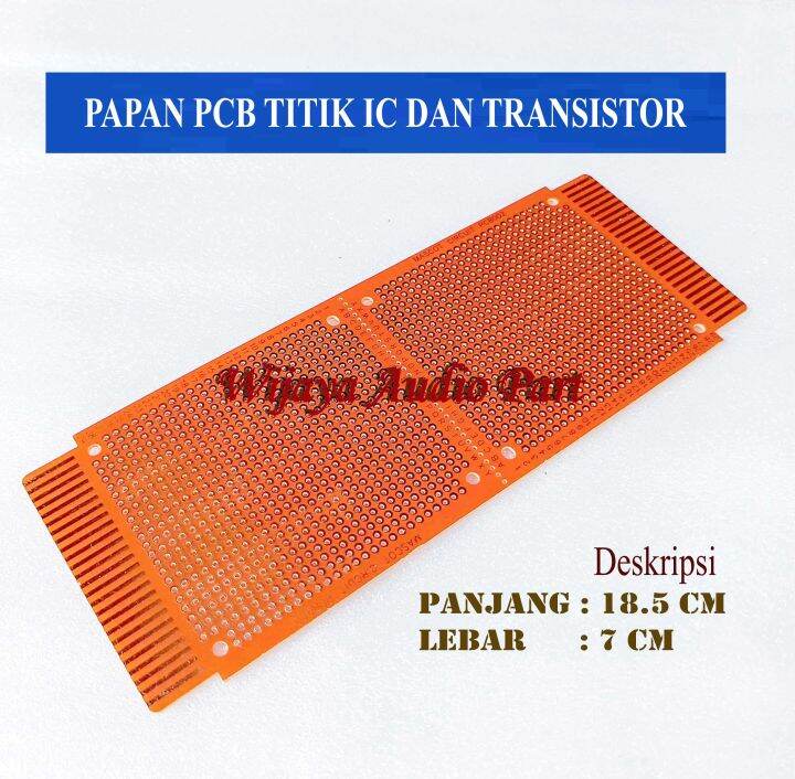 QTY 1 BUAH PAPAN PCB TITIK TRANSISTOR BUAH PAPAN PCB TITIK IC ...