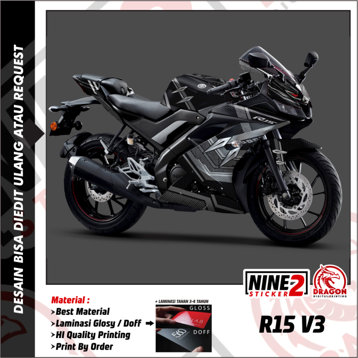 STICKER R15 V3 DECAL R15 V3 STRIPING R15 V3 FULL BODY STIKER R15 V3 ...