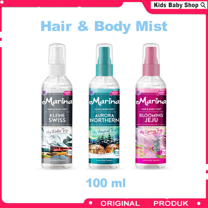 Marina Hair & Body Mist Cologne Aurora Northern / Kleine Swiss ...