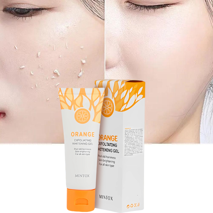 Erya Shop MINTOX Orange Body Lotion Scrub Exfoliating Gel Whitening ...