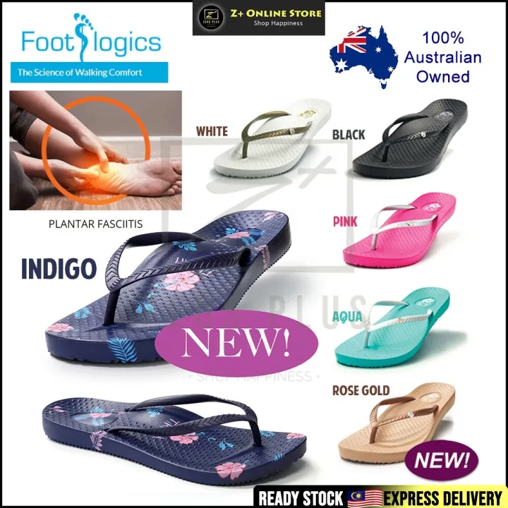 [Australia] Footlogics TIKI GIRL Orthotic Thongs Flip Flop Sandal ...