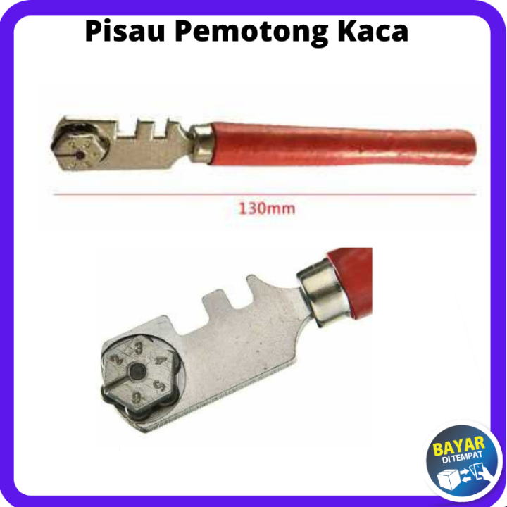 Marege Pisau Pemotong kaca Mata Intan Ukuran 15 CM Dengan 5 Pilihan ...