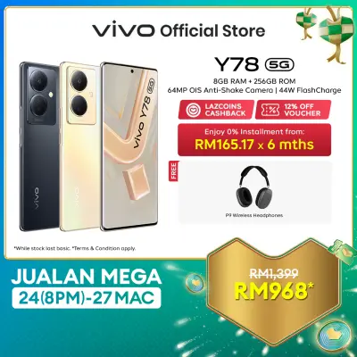 vivo Y78 5G Price in Malaysia & Specs - RM999 | TechNave