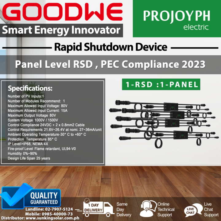 PEFS PV Module Level Firefighter Safety Switches/Rapid Shutdown ...