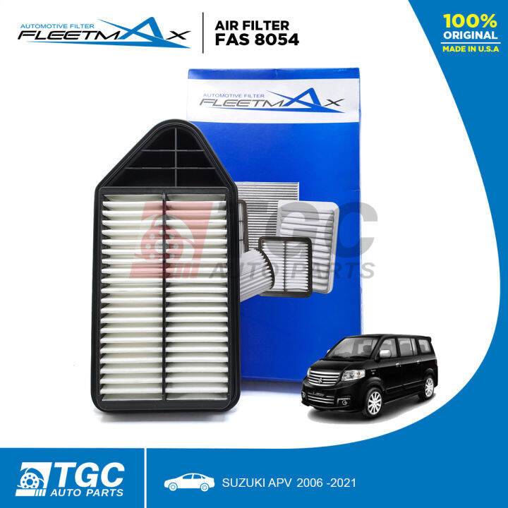 Fleetmax Air Filter / Air Cleaner SUZUKI APV 2006 -2021 FAS 8054 1PC ...