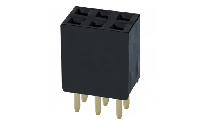 [Gravitechthai] 2.54mm (0.1") 3-pin dual row female header | Lazada.co.th